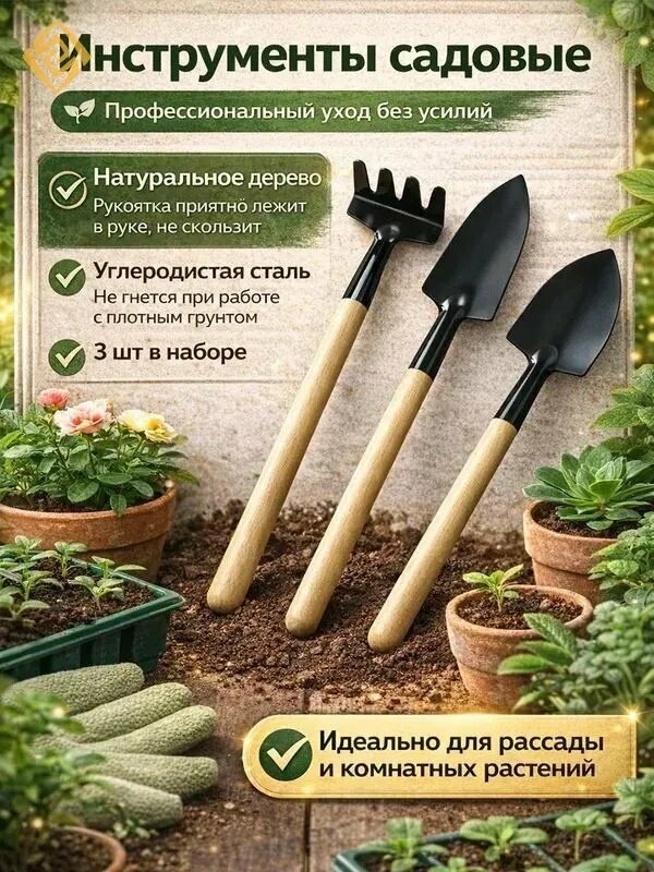 Набор садовых инструментов
