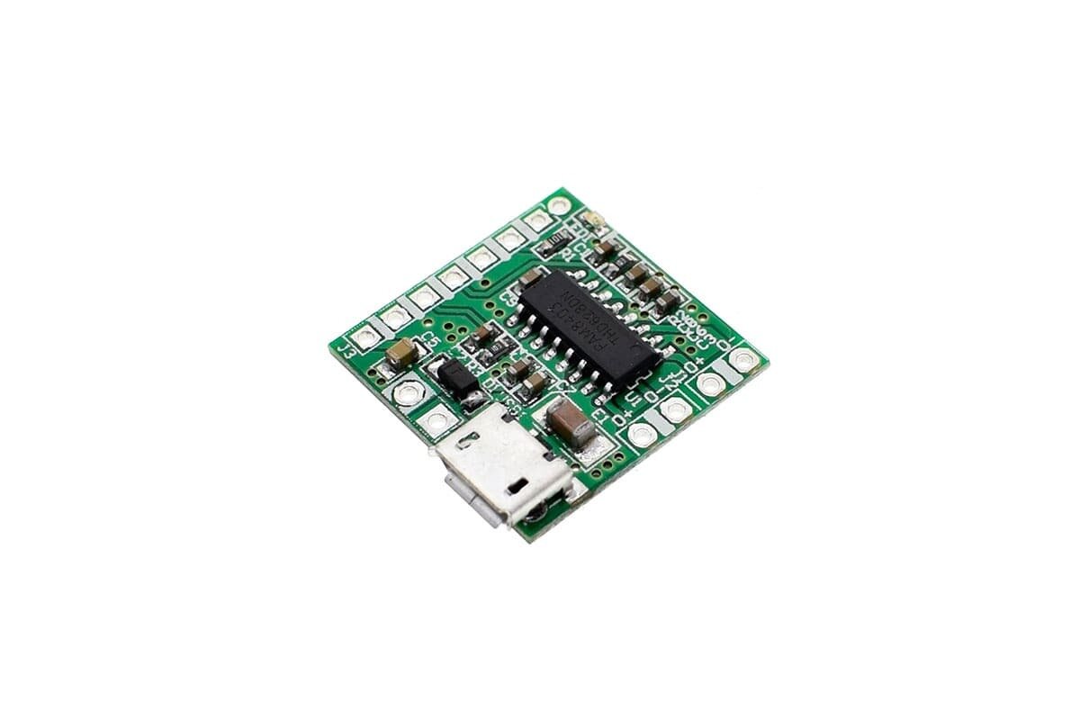 Аудио усилитель Ampertok PAM8403 micro USB - 1 шт.