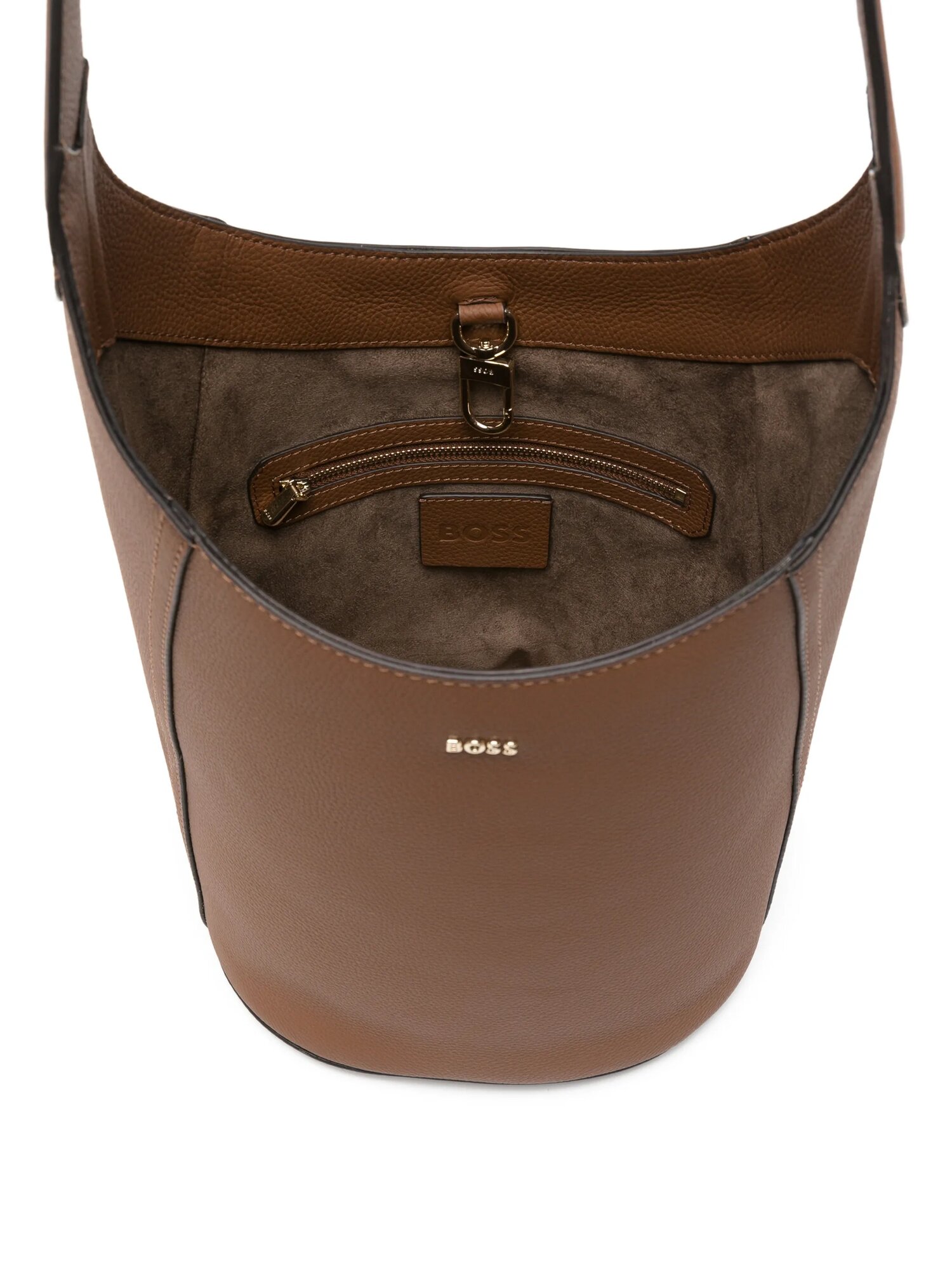 Сумка BOSS Lenah, brown — фото 1