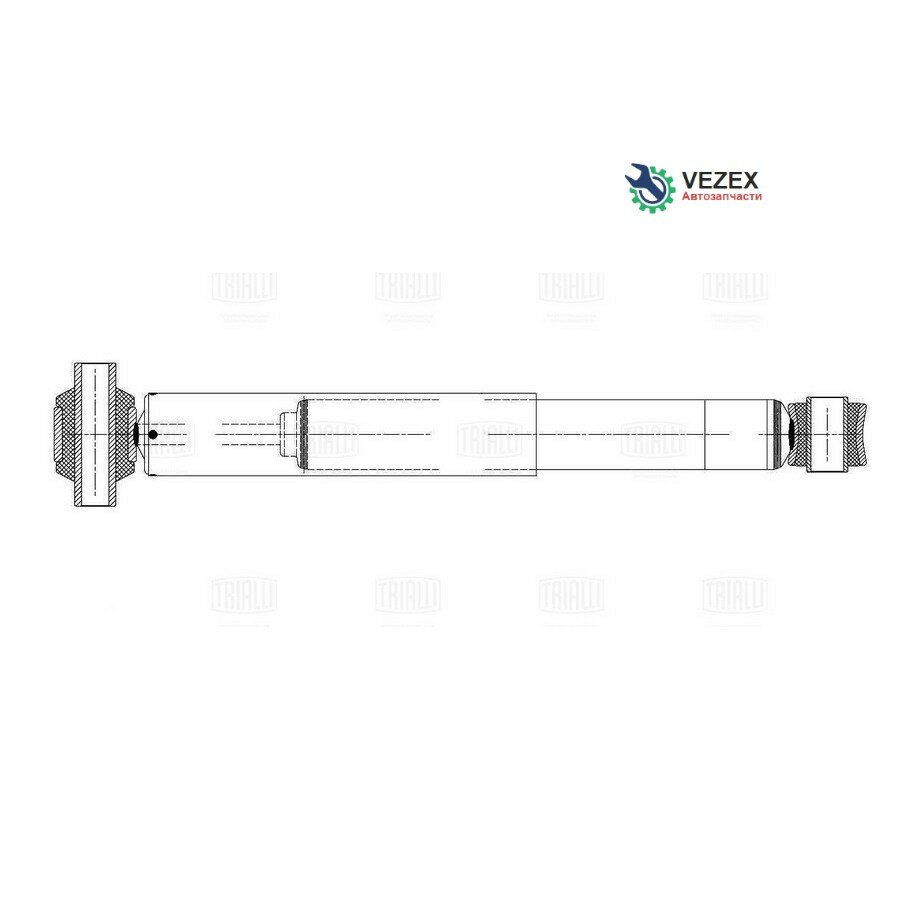 TRIALLI AH51055 Амортизатор подвески