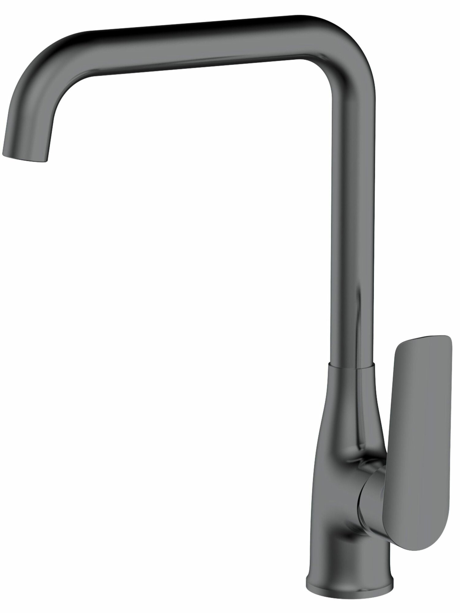 Смеситель Esko Lagos Gun Metal LG06GM для кухонной мойки