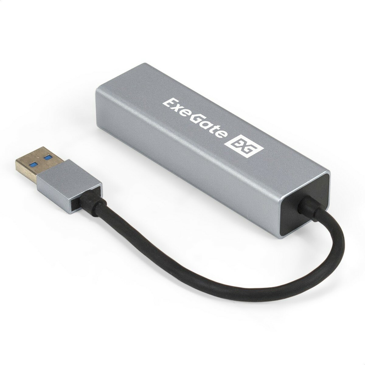 USB-хаб (концентратор) ExeGate DUB-4 (EX293981RUS), портов - 4