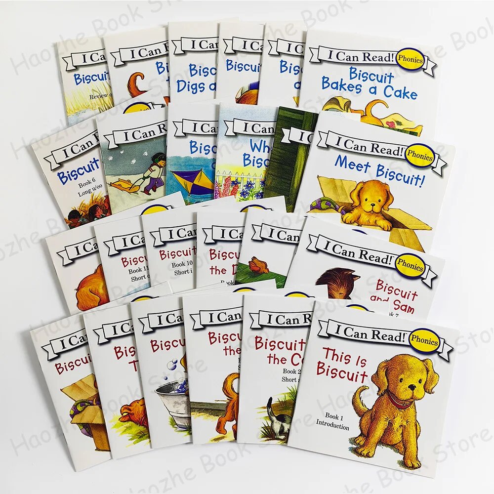 12 английских книг для чтения с картинками QKX 24 Books