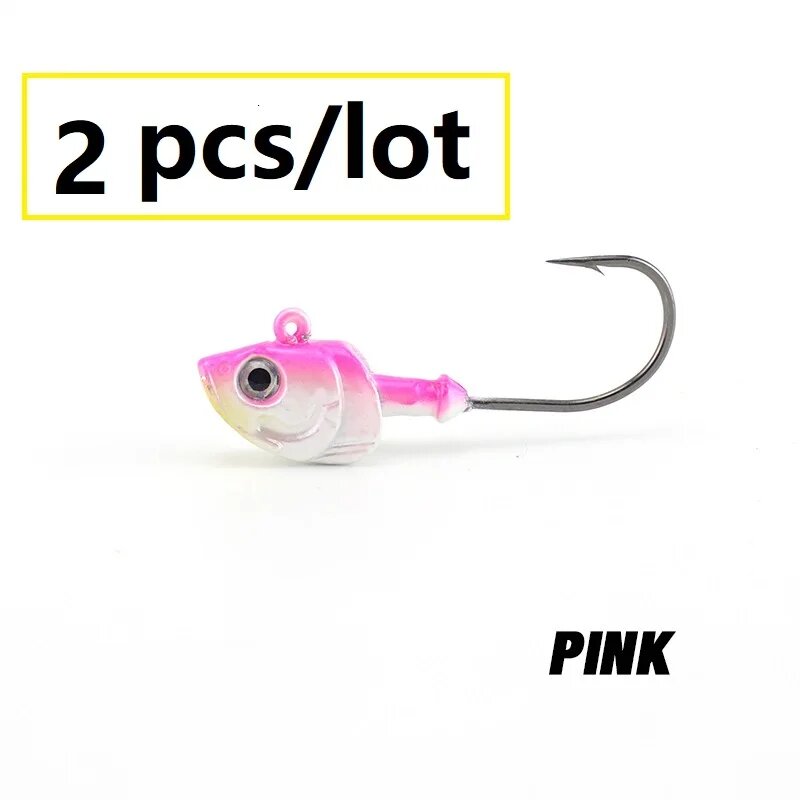 Джиг-головки 2 шт. Розовый, 20 г, Model Number: 20g