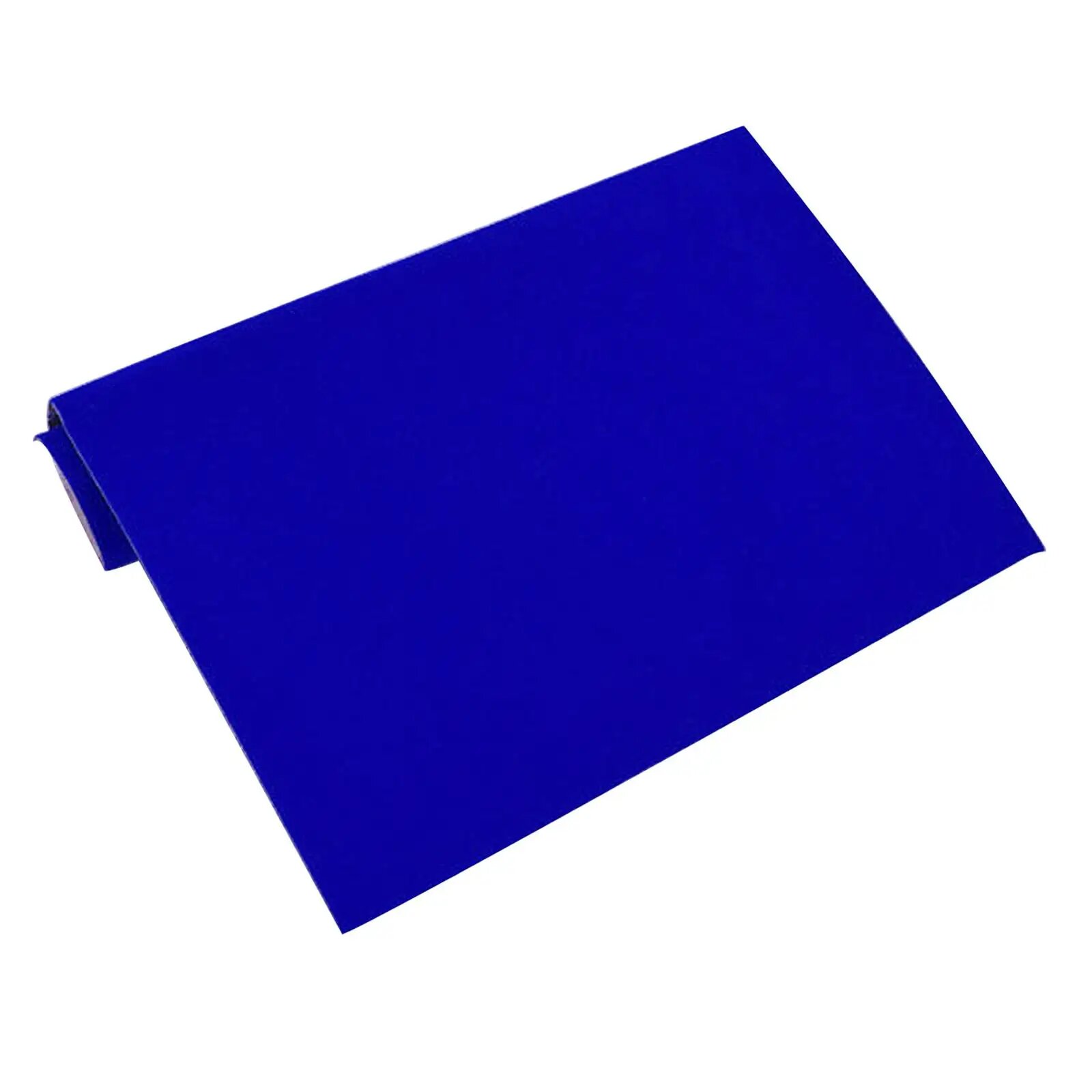 Липкий бархатный флок для рукоделия Blue 40cmx148cm