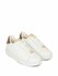 Кроссовки Gaelle Logo-plaque sneakers, размер 37, белый