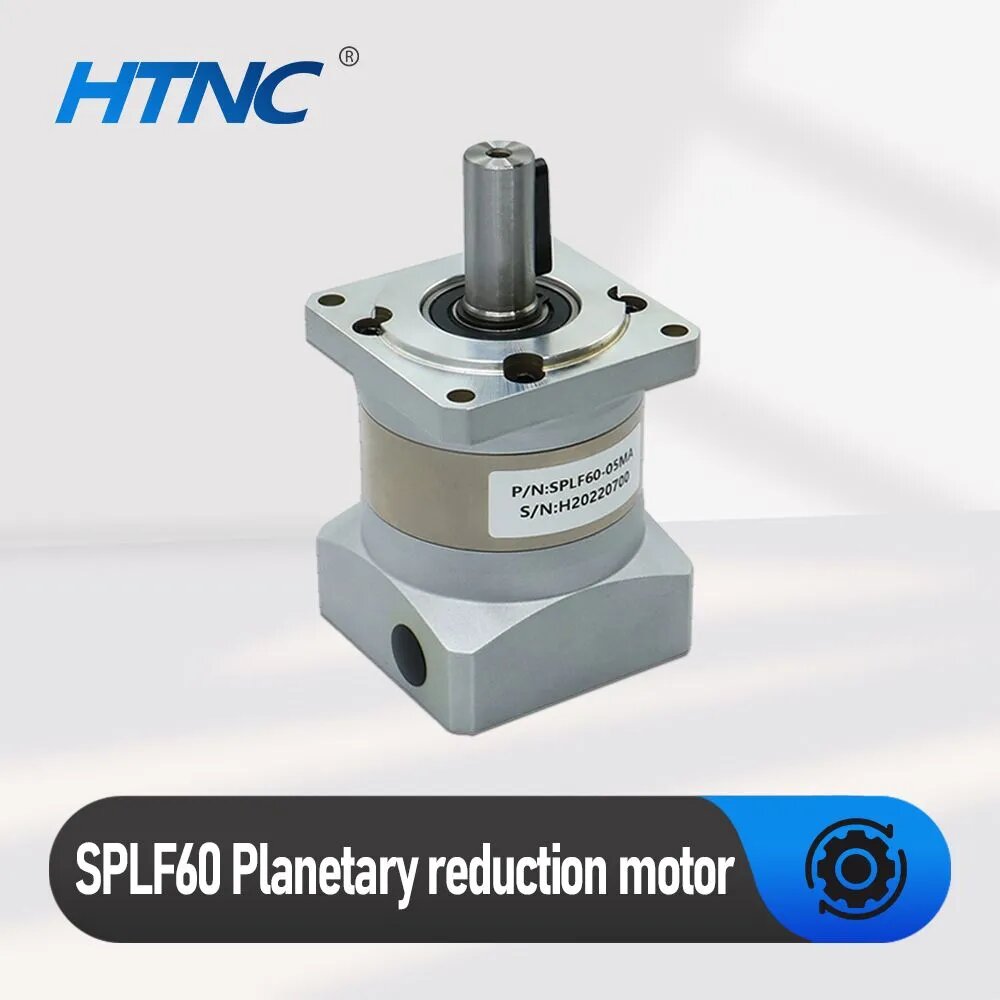 Планетарный редуктор SPLF60 подходит для 60 серводвигателя 200w 400w 600w передаточное число 10 Макс. 25N. M 10 arcmin вход 14мм