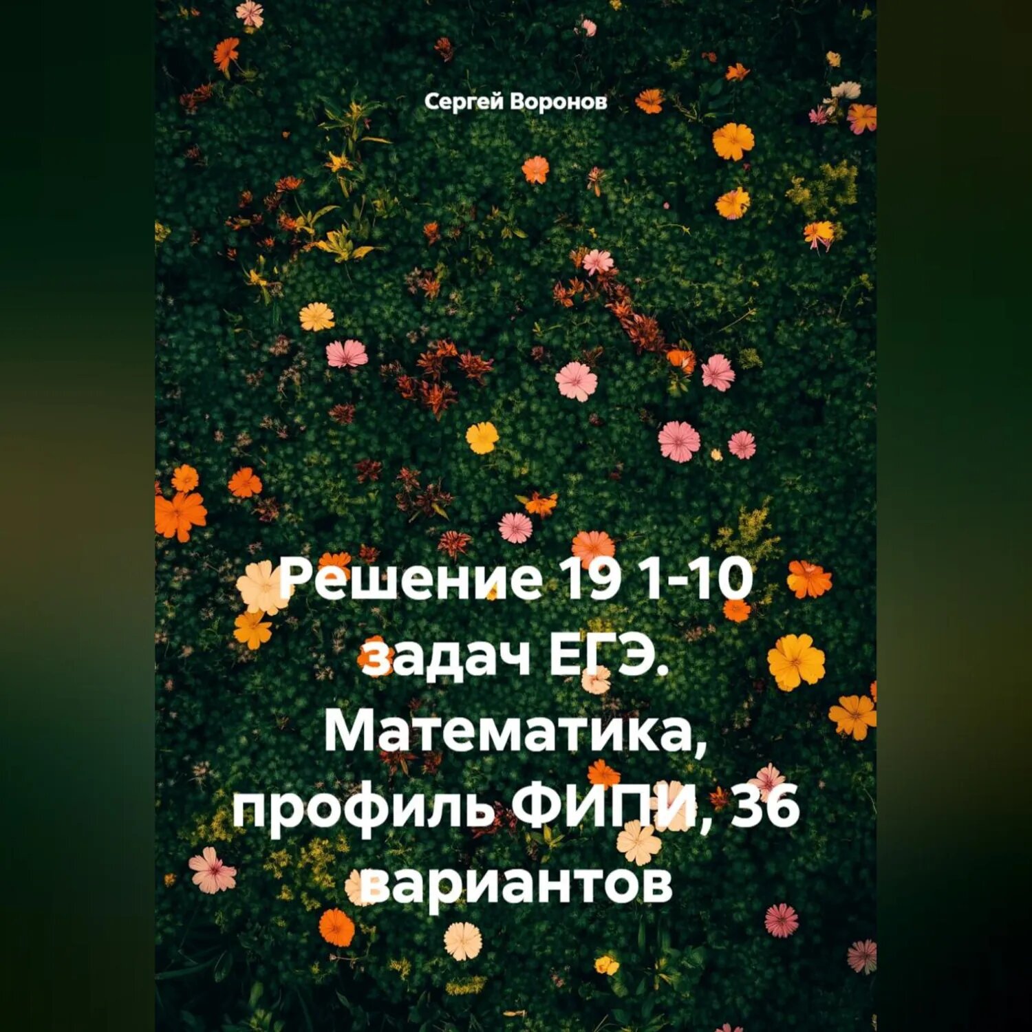 Решение 19 1-10 задач ЕГЭ. Математика, профиль ФИПИ, 36 вариантов [Аудиокнига]