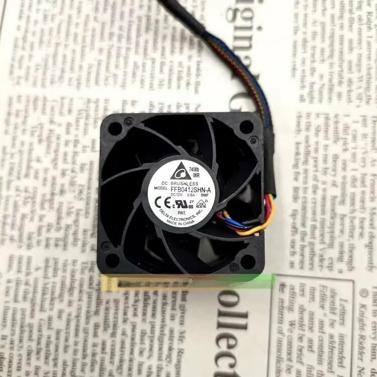 Delta FFB0412SHN-A 12v 0.6a 4028 4 см инверторный вентилятор охлаждения