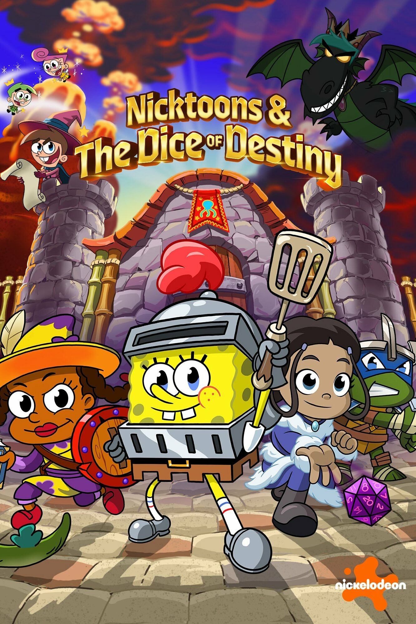 Игра Nicktoons & The Dice of Destiny — Xbox Series X|S, PC — Цифровая версия