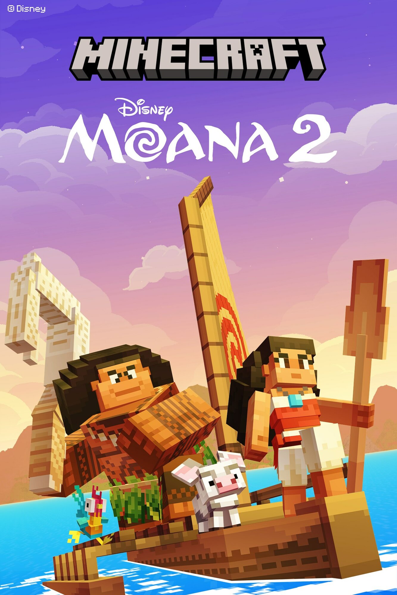 Minecraft: Moana 2 — дополнение (DLC) — дополнение (DLC) для Xbox / Microsoft Store · Xbox · цифровой ключ · нужна базовая игра