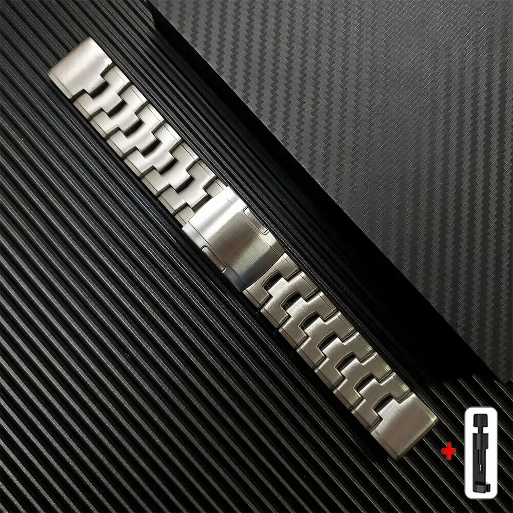 Металлический ремешок FancyWrist 22/26 мм, Ti-Tool