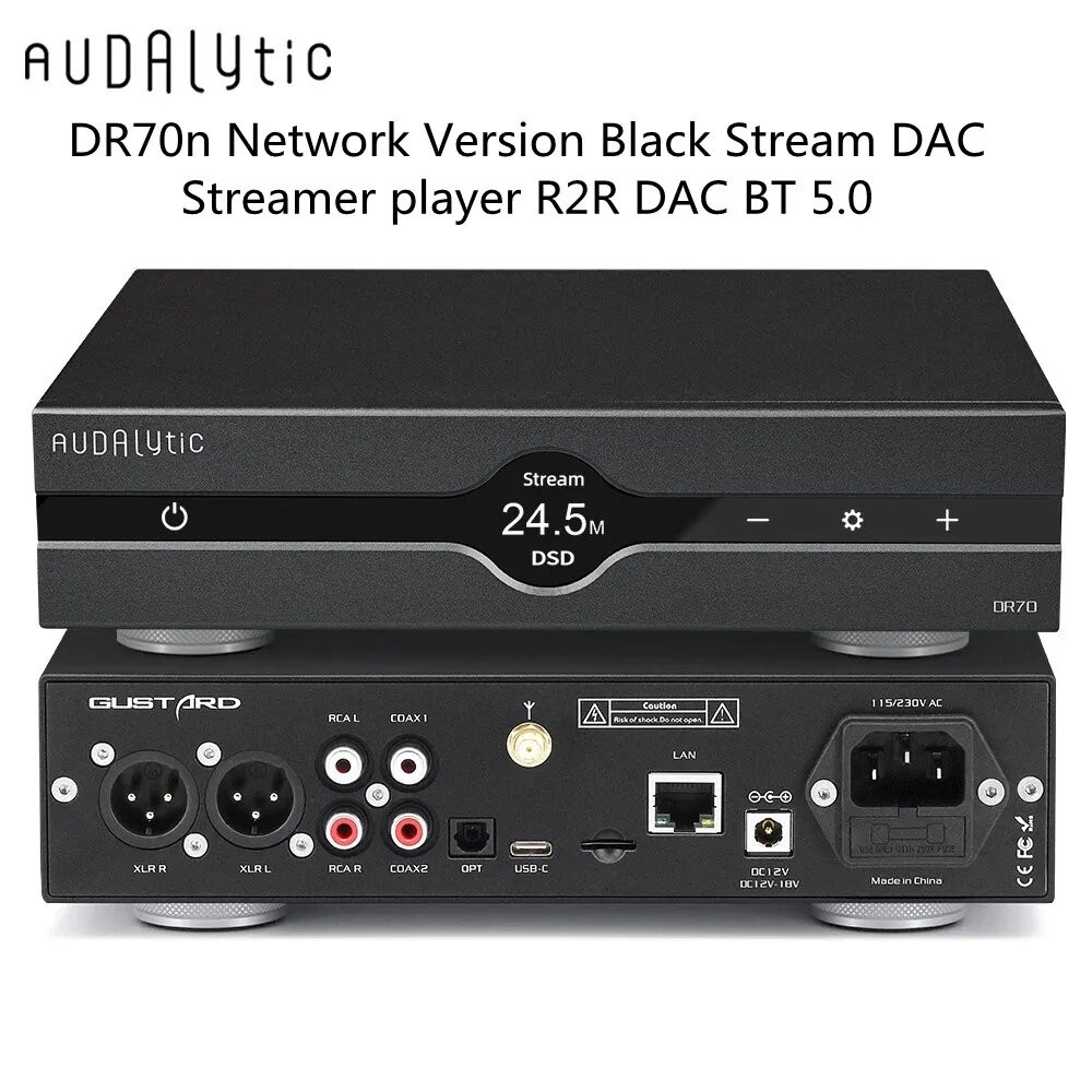 Audalytic AH90 Stream DAC AMP ЦАП, усилитель, предусилитель — фото 1