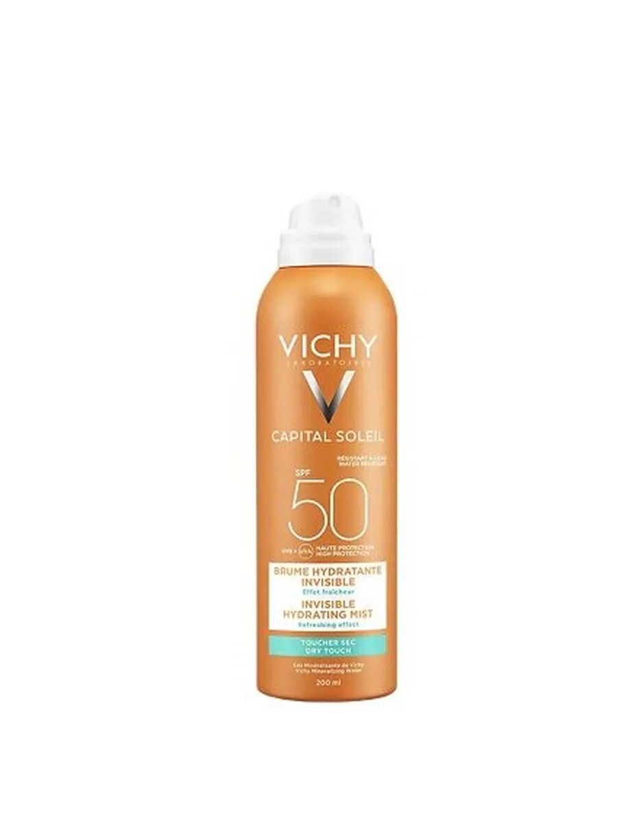 Спрей-вуаль Виши (Vichy) Capital Soleil SPF 50 увлажняющий 2