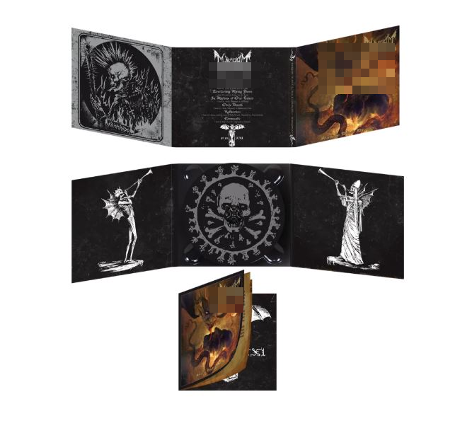Фирменное издание Mayhem - Atavistic Black Disorder / Kommando CD
