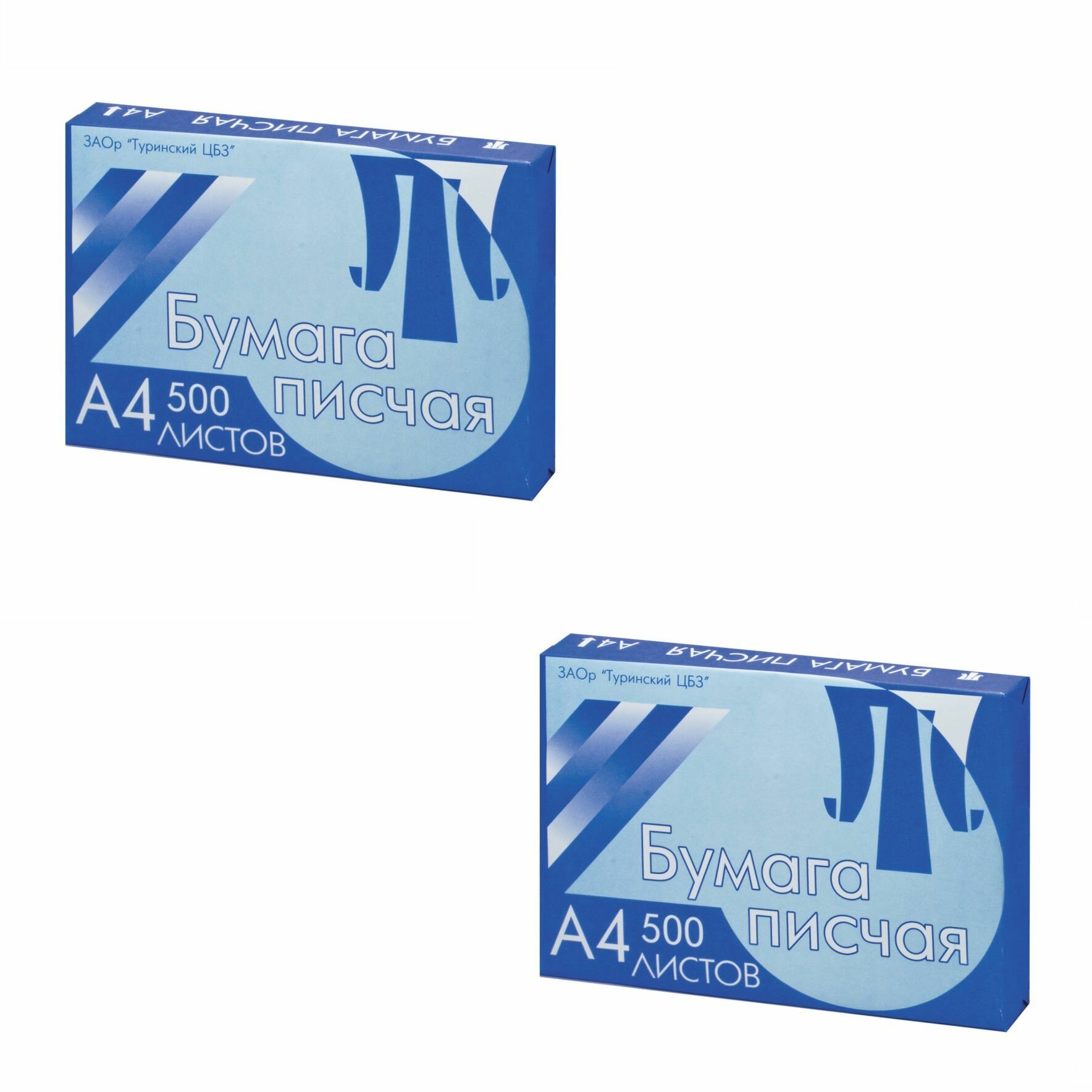 Офис-Лидер Бумага Писчая 45г/мкв, А4, 500 л, 2 уп /