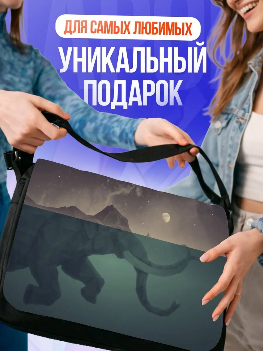 Сумка Слон в воде — фото 1