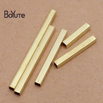 BOYUTE Латунные квадратные трубки Raw Brass