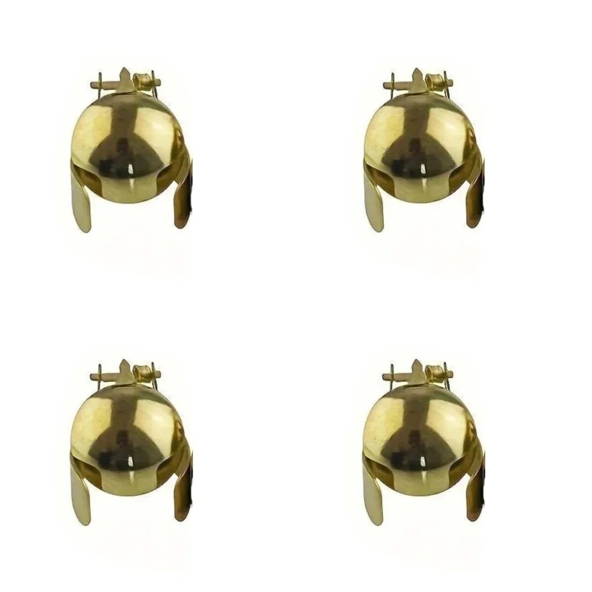 Металлический зажим для гашения свечей Gold-4pcs
