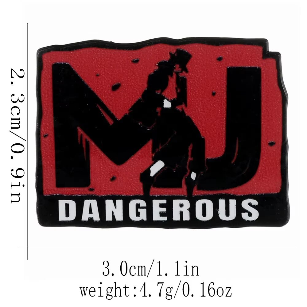 Брошь Майкл Джексон, Dangerous, P-MJ-2