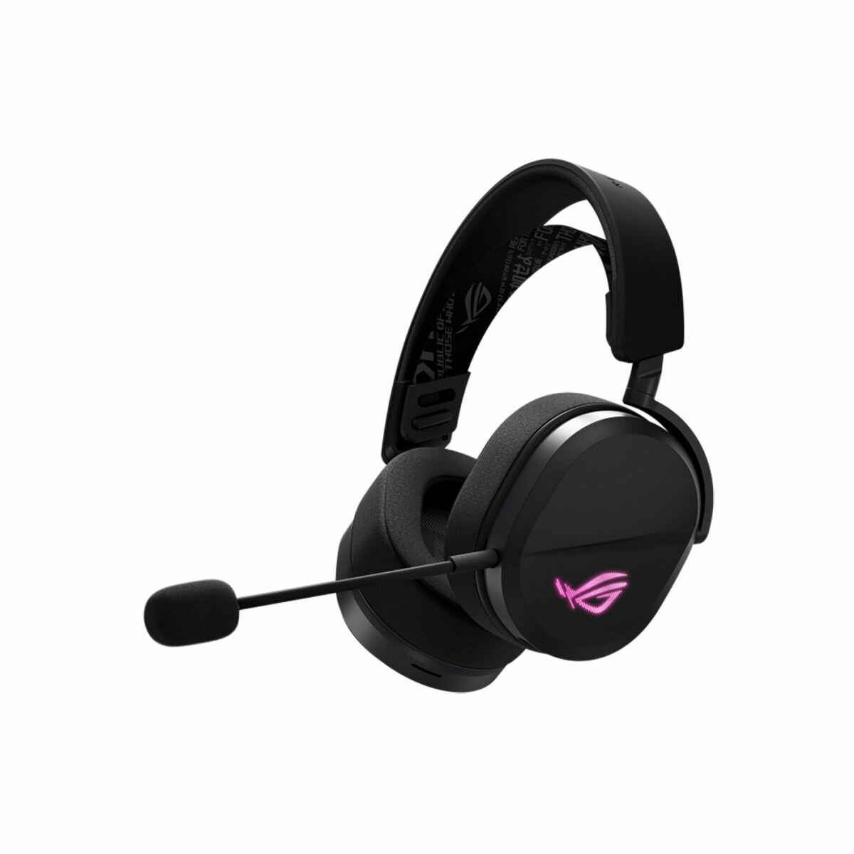 Гарнитура беспроводная (наушники) ASUS ROG Pelta, 900мАч, Bluetooth/Wireless/USB Type-C, RGB, Черный 90YH0410-BHUA00