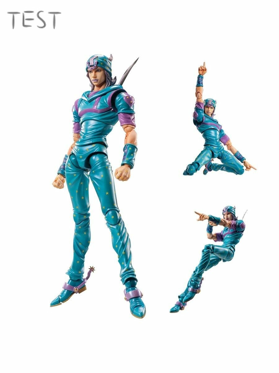 Фигурка из аниме JoJo's Bizarre Adventure/Johnny Joestar/Джонни Джостар, настольная декорация, коллекционная статуэтка, креати