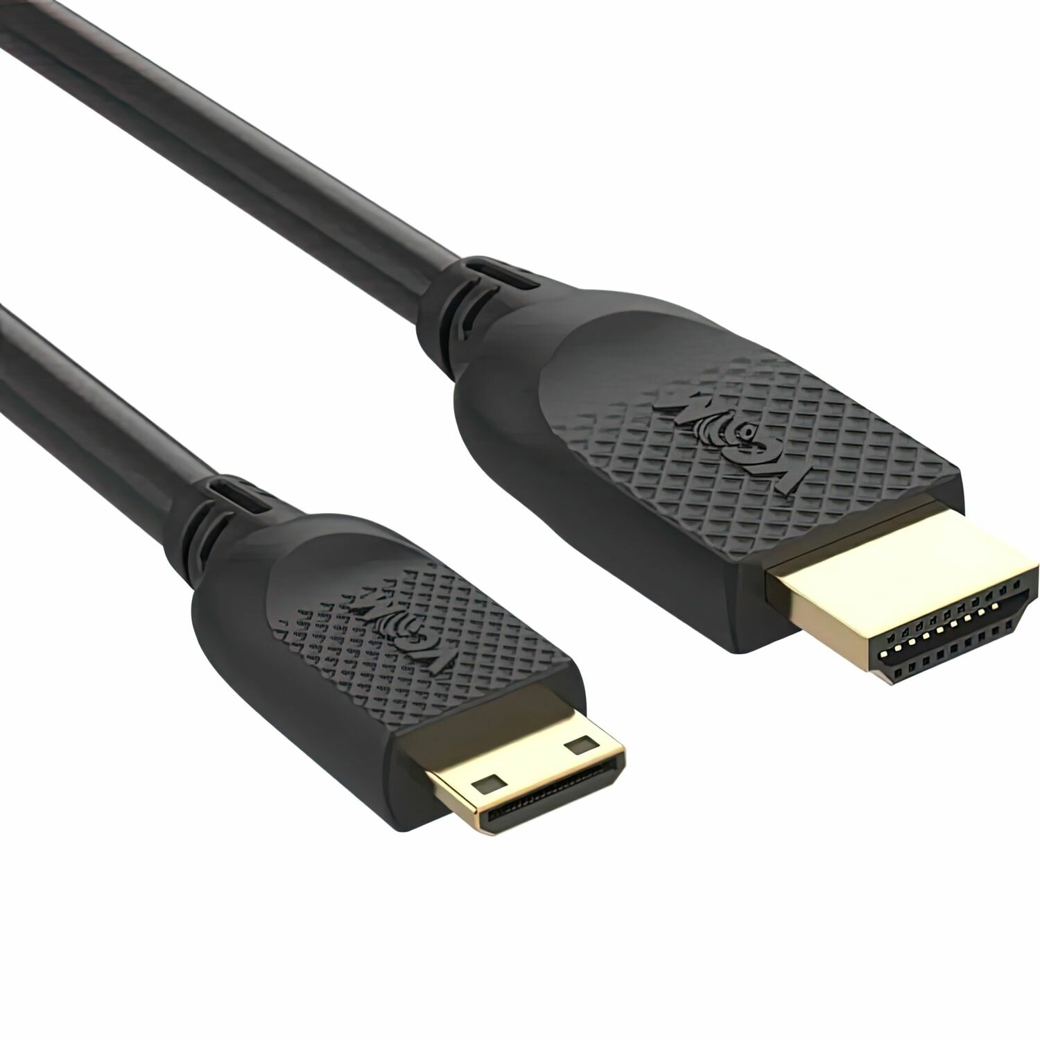 Кабель HDMI-19M --MiniHDMI-19M ver 2.0 1.8m VCOM