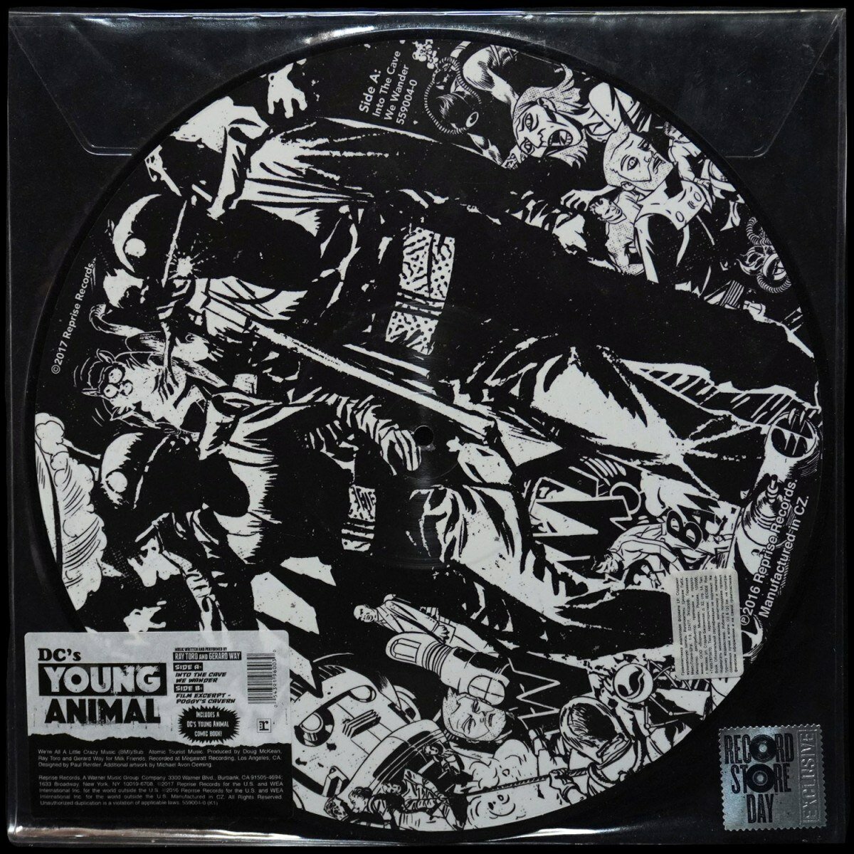 Виниловая пластинка Reprise Ray Toro – DC's Young Animal (picture disc (пикчер диск), сингл)