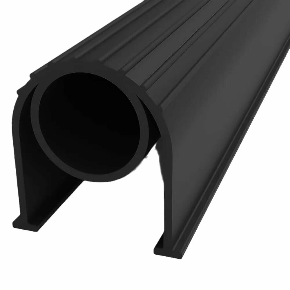 Уплотнитель дна гаражных ворот EPDM атмосферостойкий самоподгонка