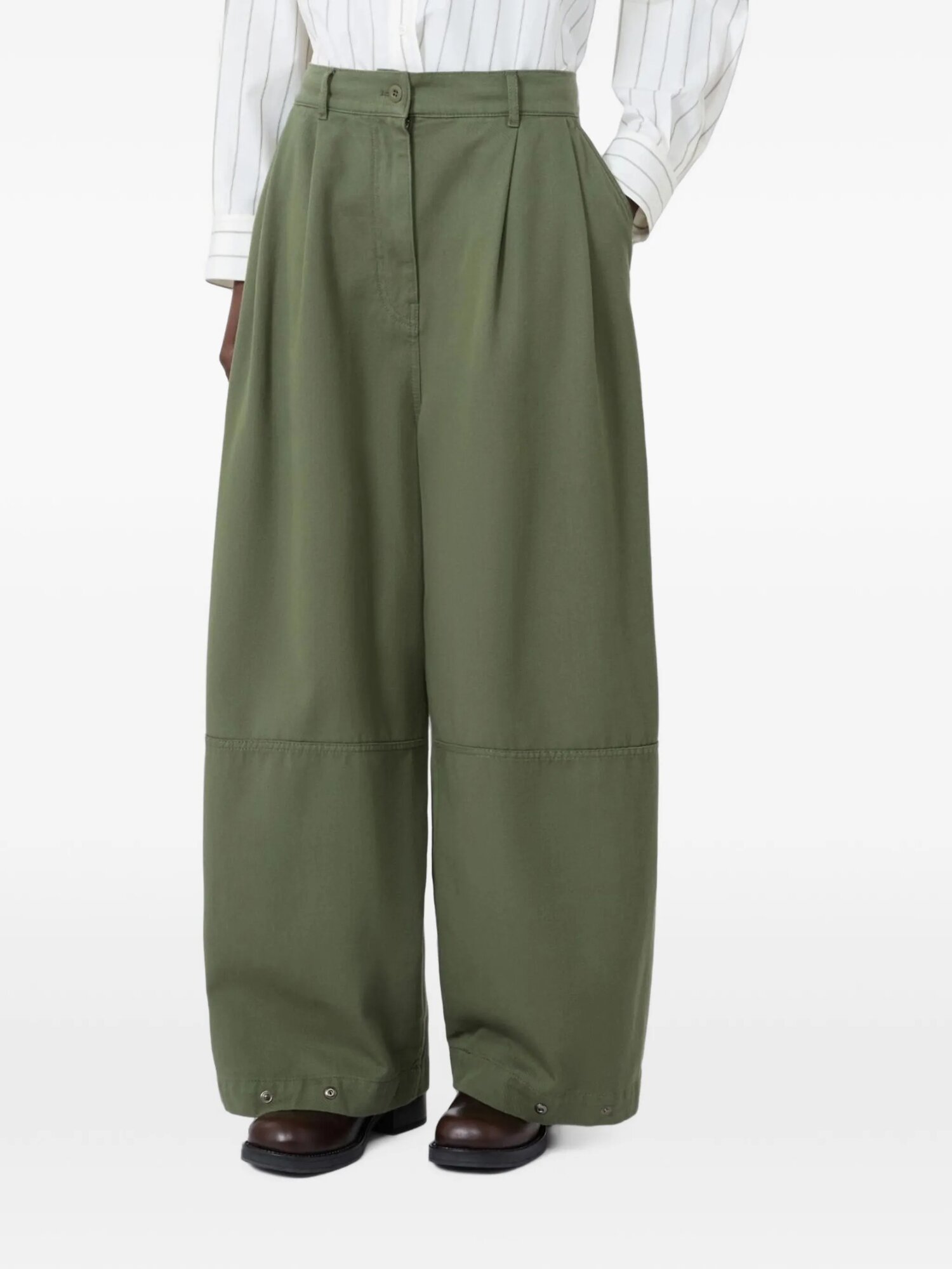 Брюки WEEKEND Pleated palazzo pants, размер 42 — фото 1
