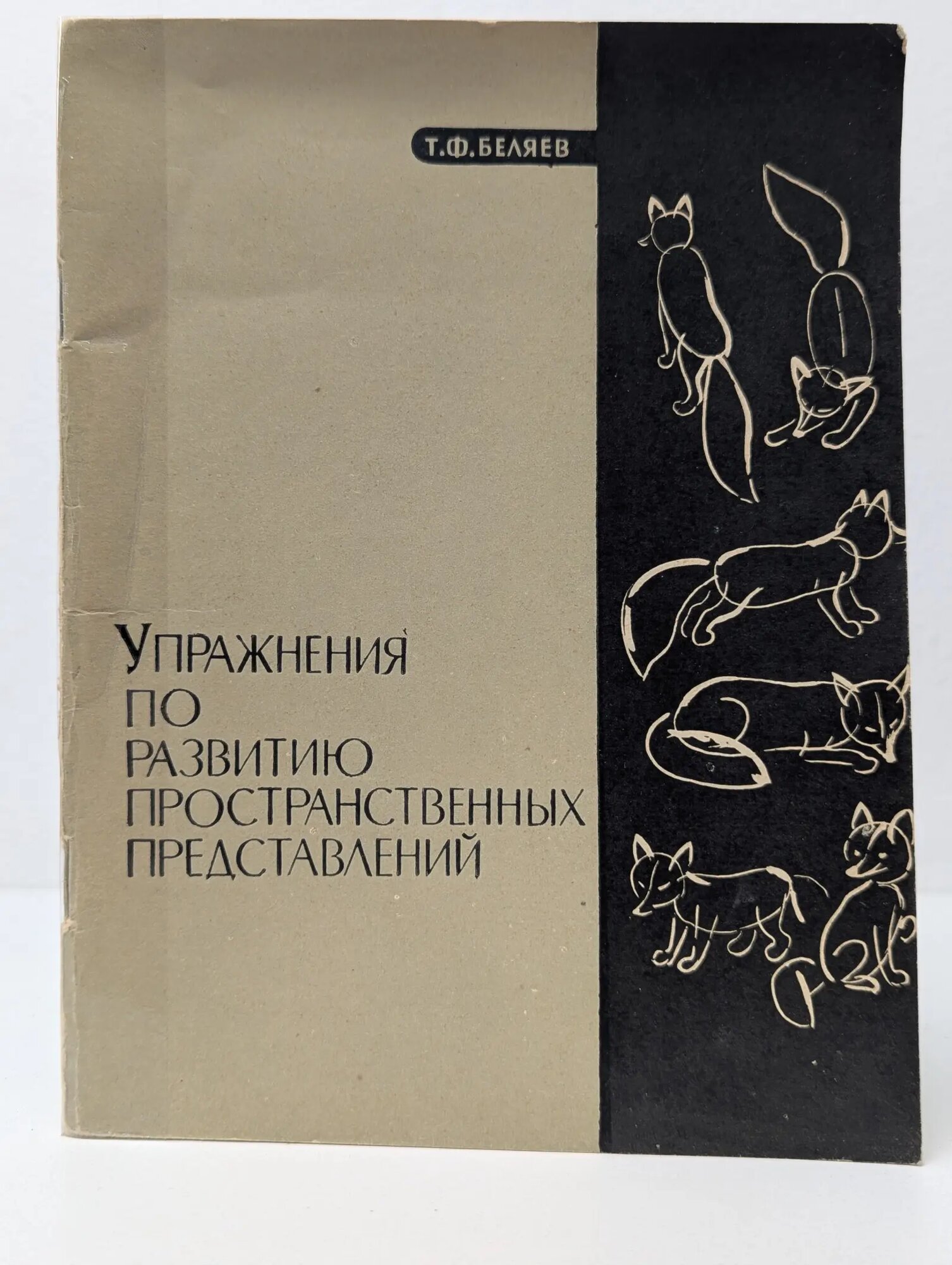 Упражнения по развитию пространственных представлений Беляев Тимофей Федорович 1962