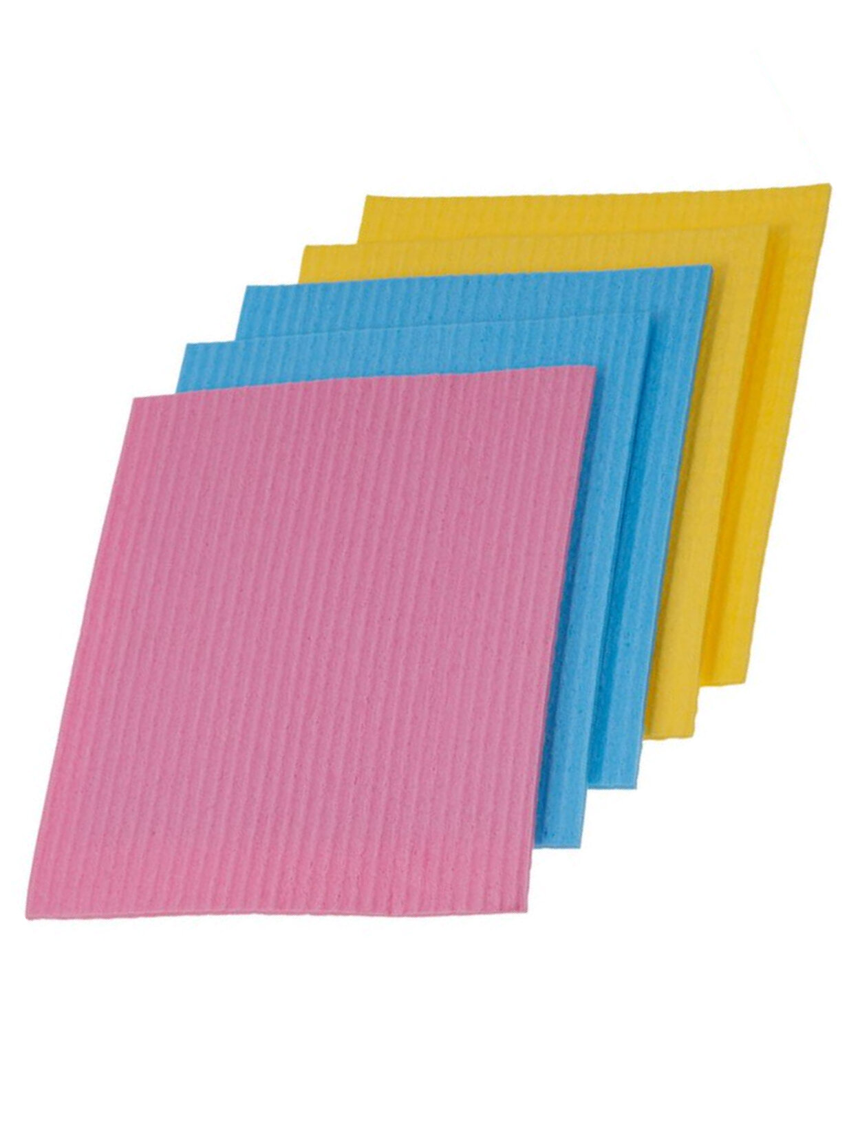 Салфетки влаговпитывающие для уборки 20,5х17,5 см PERFECTO LINEA Super Absorbent целлюлозные 5 шт (54-201704)