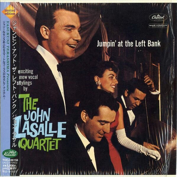The John La Salle Quartet. Jumpin' At The Left Bank (24bit Remaster, Limited Edition, Paper Sleeve, Japan, Capitol Records, TOCJ-66156, 2002, импортн. компакт-диск) CD