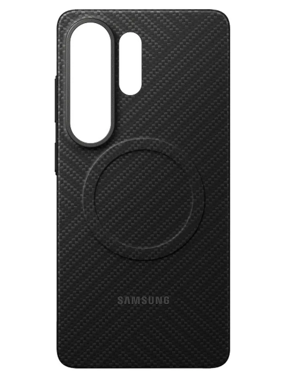Чехол накладка Samsung Carbon Magnet Case (EF-KS948SNEGRU) Черный