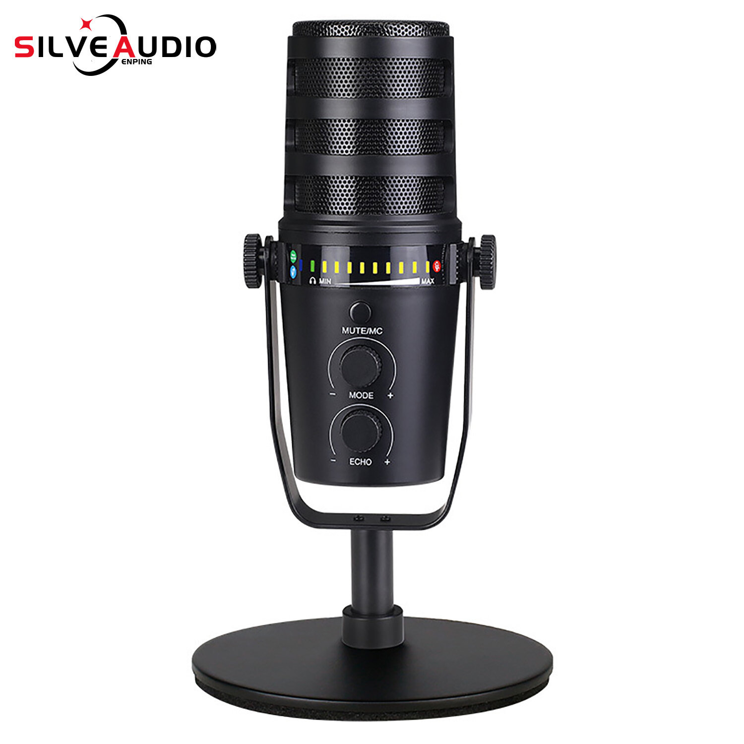 Shure MV7 Проводной микрофон с USB/XLR динамическим капсюлем для ПК мобильных устройств стриминга записи карате и игр
