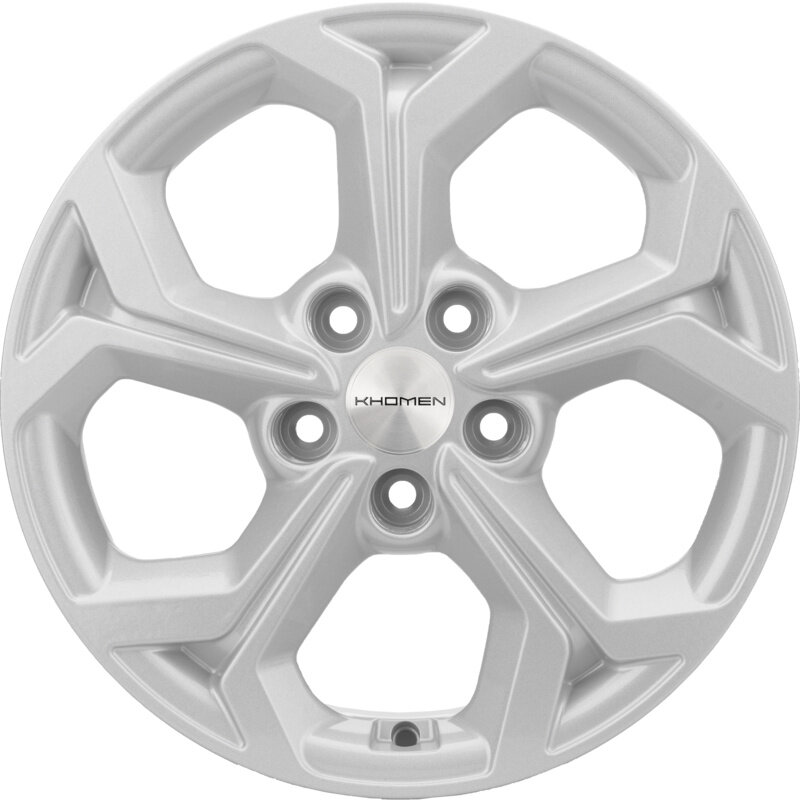Литой колесный диск Khomen Wheels KHW1606 (Renault/Nissan) 6,5x16/5x114,3 ET50 D66,1 F-Silver