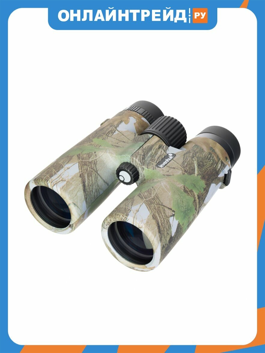 Бинокль Levenhuk Camo Grass 10x42 с сеткой