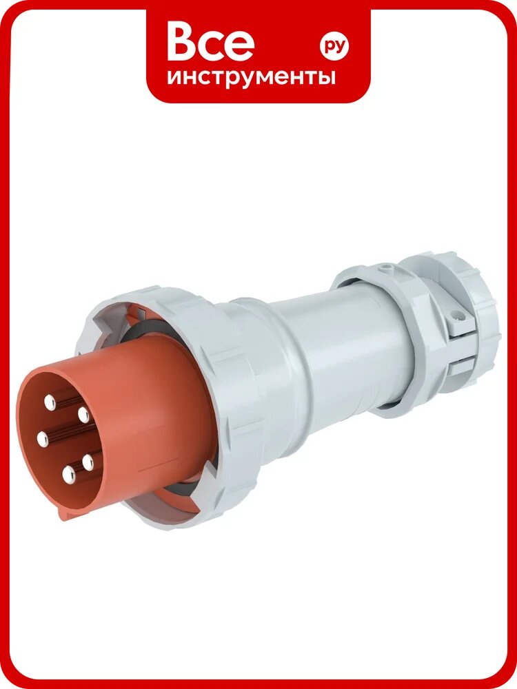 Вилка кабельная DKC DIS21812537, полиамид, IP67, 125А, 3P, E, N