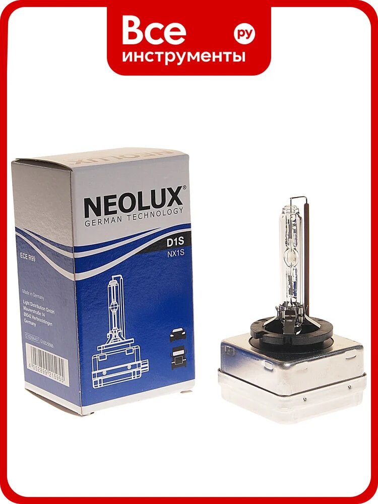 Автолампа NEOLUX D1S 35 PK32d-2 XENON 4300K 85V 1 10 NEW D1S-NX1S
