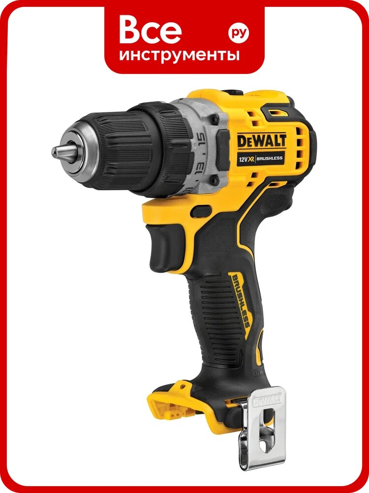 Бесщеточная дрель-шуруповерт DEWALT 12 В XR DCD701N-XJ