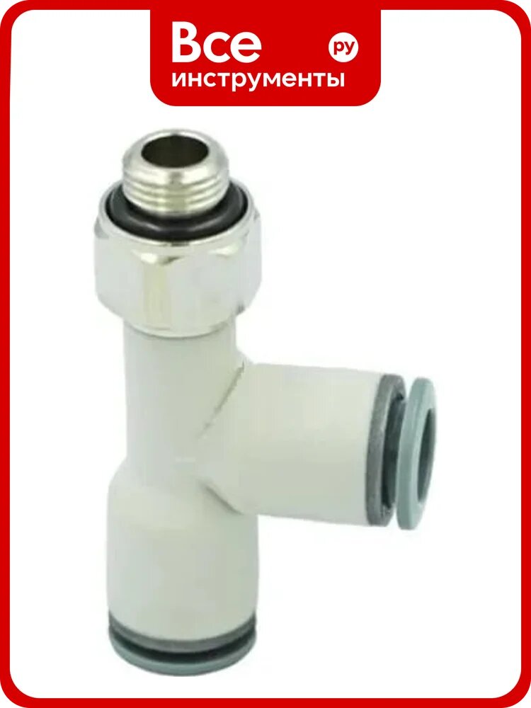 Поворотный тройник с резьбой R7442 4 мм-1/8" Camozzi SRF50-7442-0456R