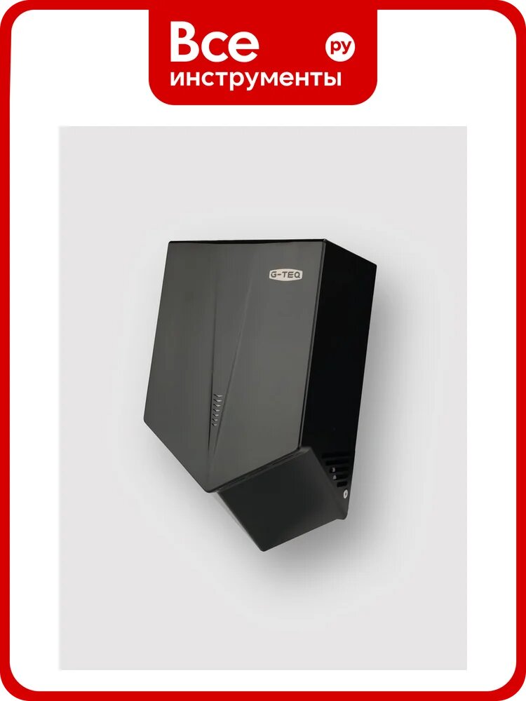Сушилка, G-teq, для рук G-teq 8860 PB скоростная, 1 кВт, пластик Черный 60.88, двух сопел, представляет