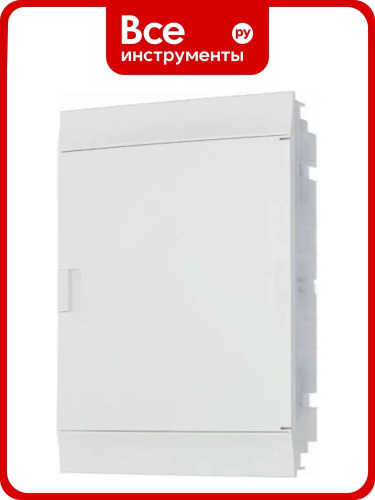 Бокс в нишу ABB mistral41 54 модулей, непрозрачная дверь, c клеммами 1SLM004102A1109