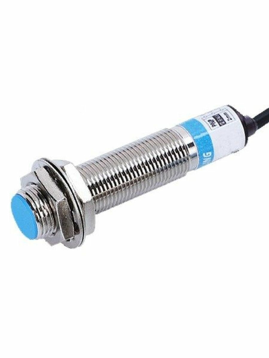 Индуктивный датчик 2-х проводной, NPN, NC/2mm, 6-36VDC, M12, FULING