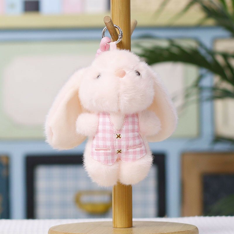 Плюшевый брелок кролик cute bunny, pink