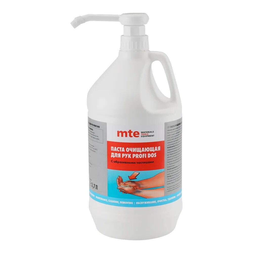 Паста очищающая для рук Profi DOS 3,7л, mte