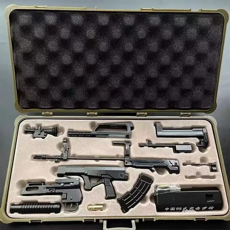Масштабная модель штурмовой винтовки QBZ-95, для коллекции