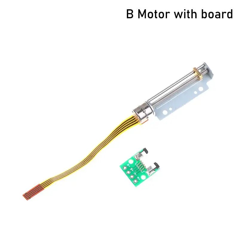 Шаговый двигатель Metal Stroke 29 мм нержавеющая сталь 5 В B Motor with board