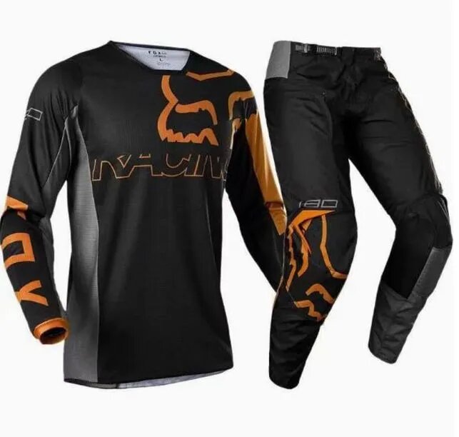 Комплект мотозащиты Fox Racing, размер 5XL, черный с оранжевым