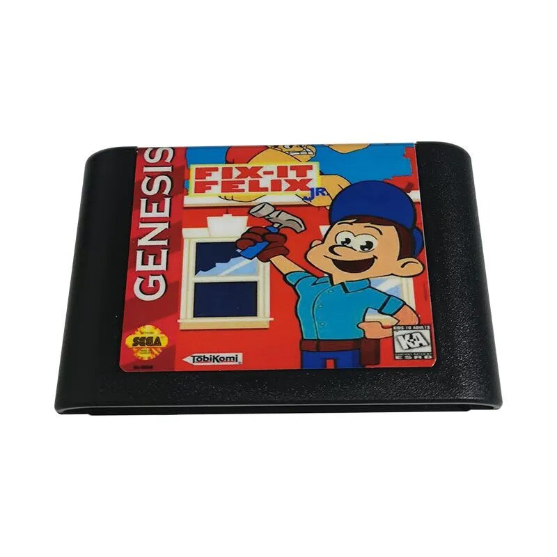 Игровой картридж для приставки 16 bit SEGA: FIX IT FELIX